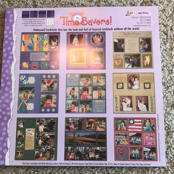 Time Savers | Office | Time Savers Embossed Cardstock | Poshmark